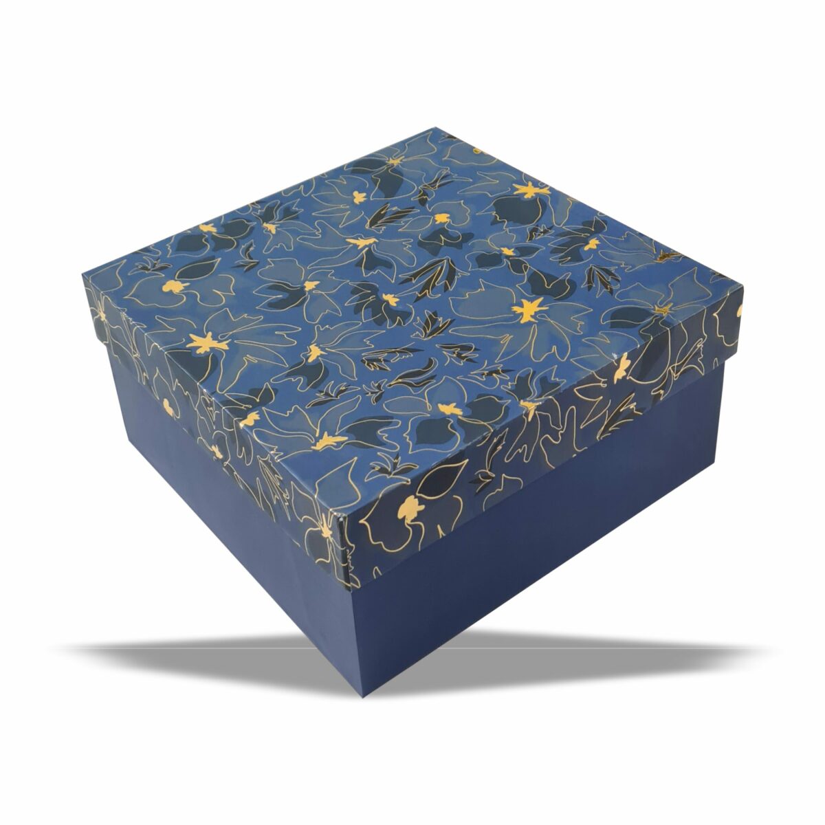 Golden Leaf : Rigid Hamper Box (8x8x4 inch)– impressioncart