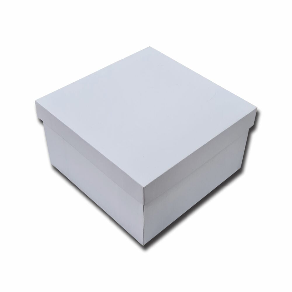 White Rigid Hamper Box (9x9x4 inch)– impressioncart