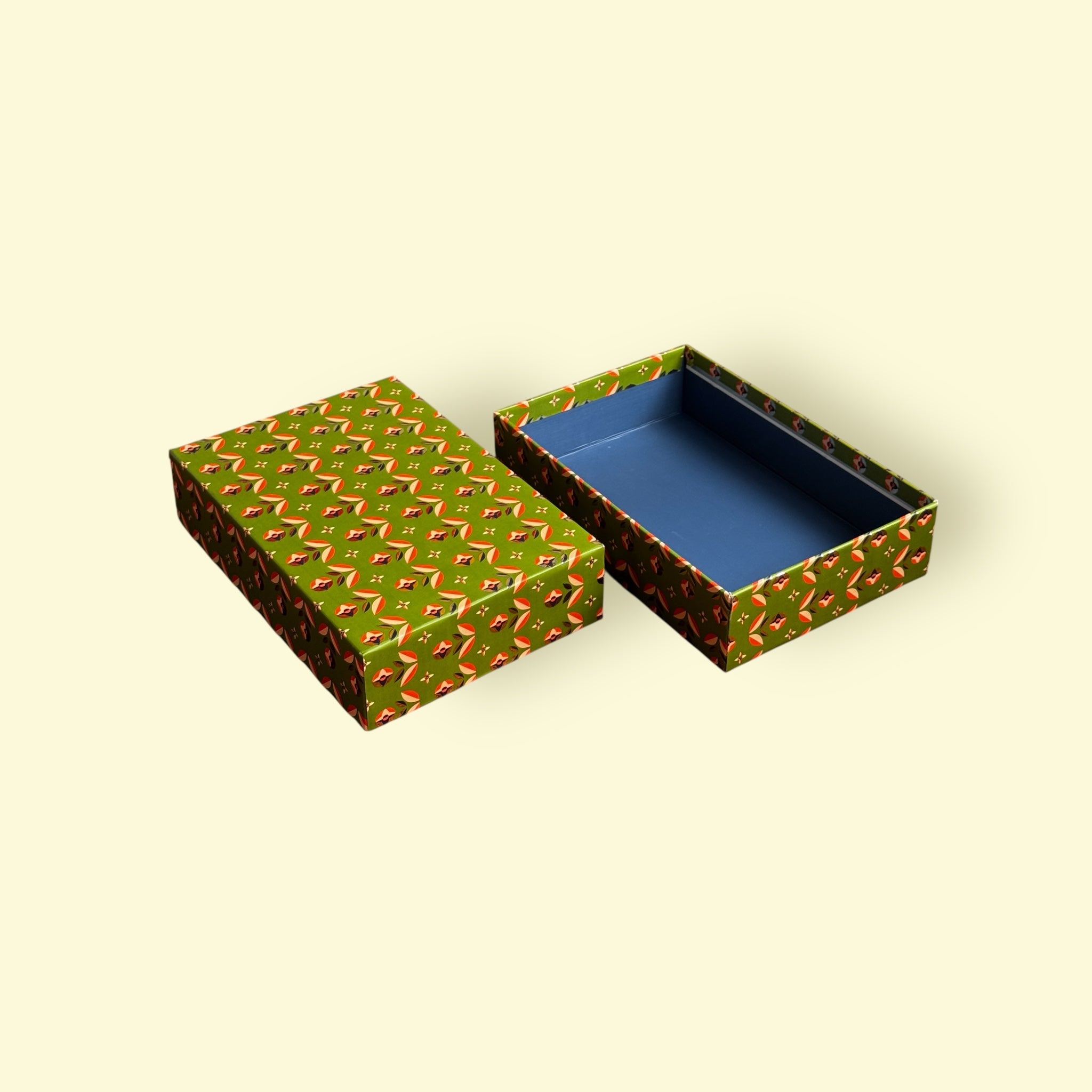 Green Foilora Gold Foil Rigid Tray (10x8x4 inch)– impressioncart