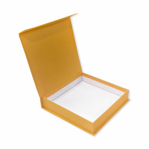 Private: Yellow Magnetic Rigid Hamper Box (8x8x1.5 inch)– impressioncart