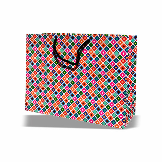 12x4.5x9 inch Paper Bag ( Design 002 )– impressioncart