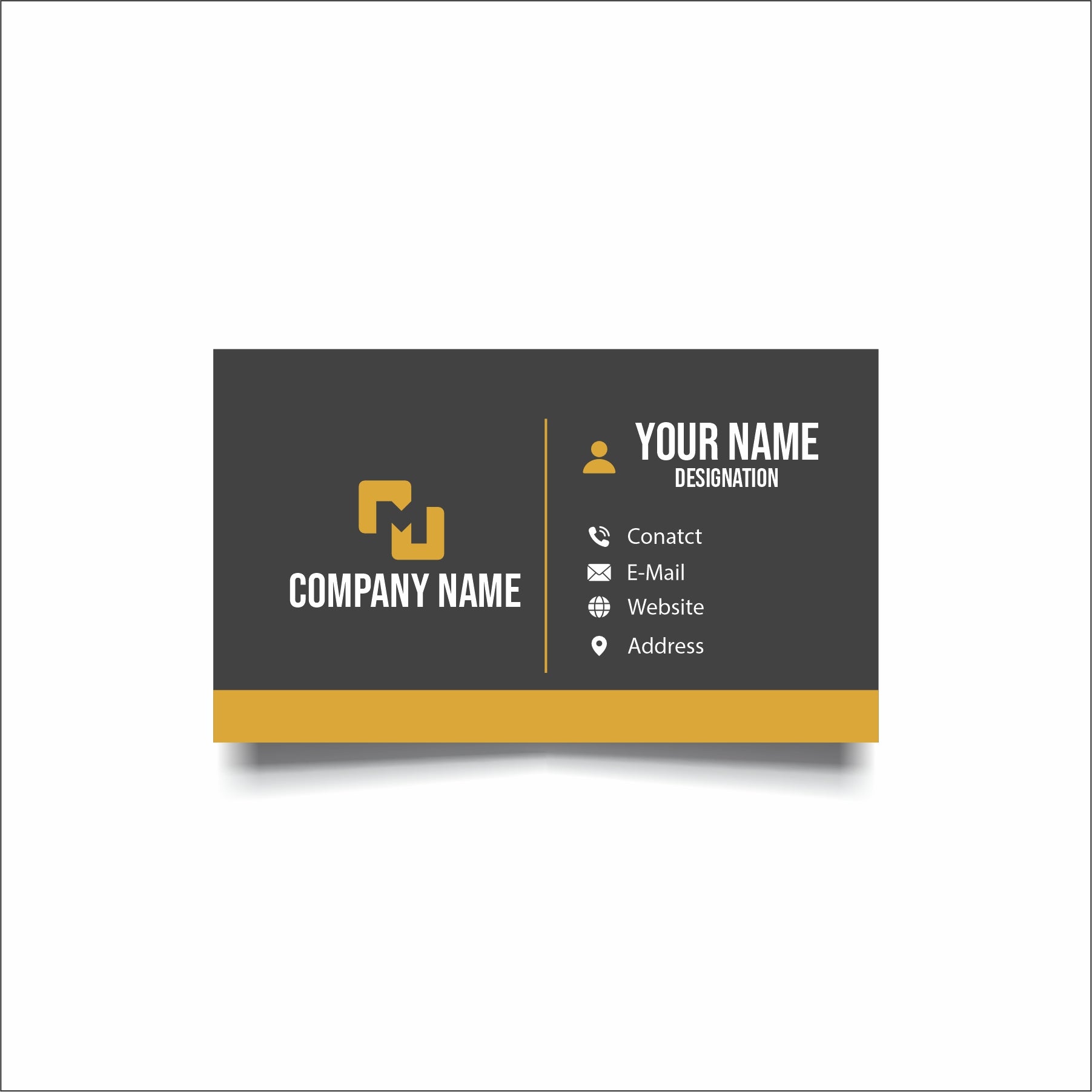 Visiting Card design 007– impressioncart