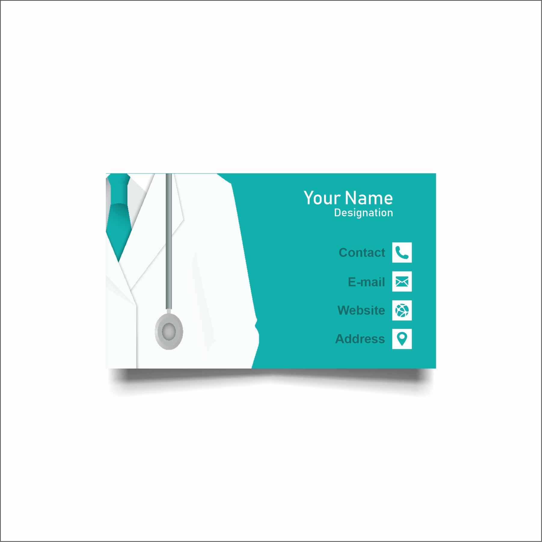 Visiting Card design 025– impressioncart