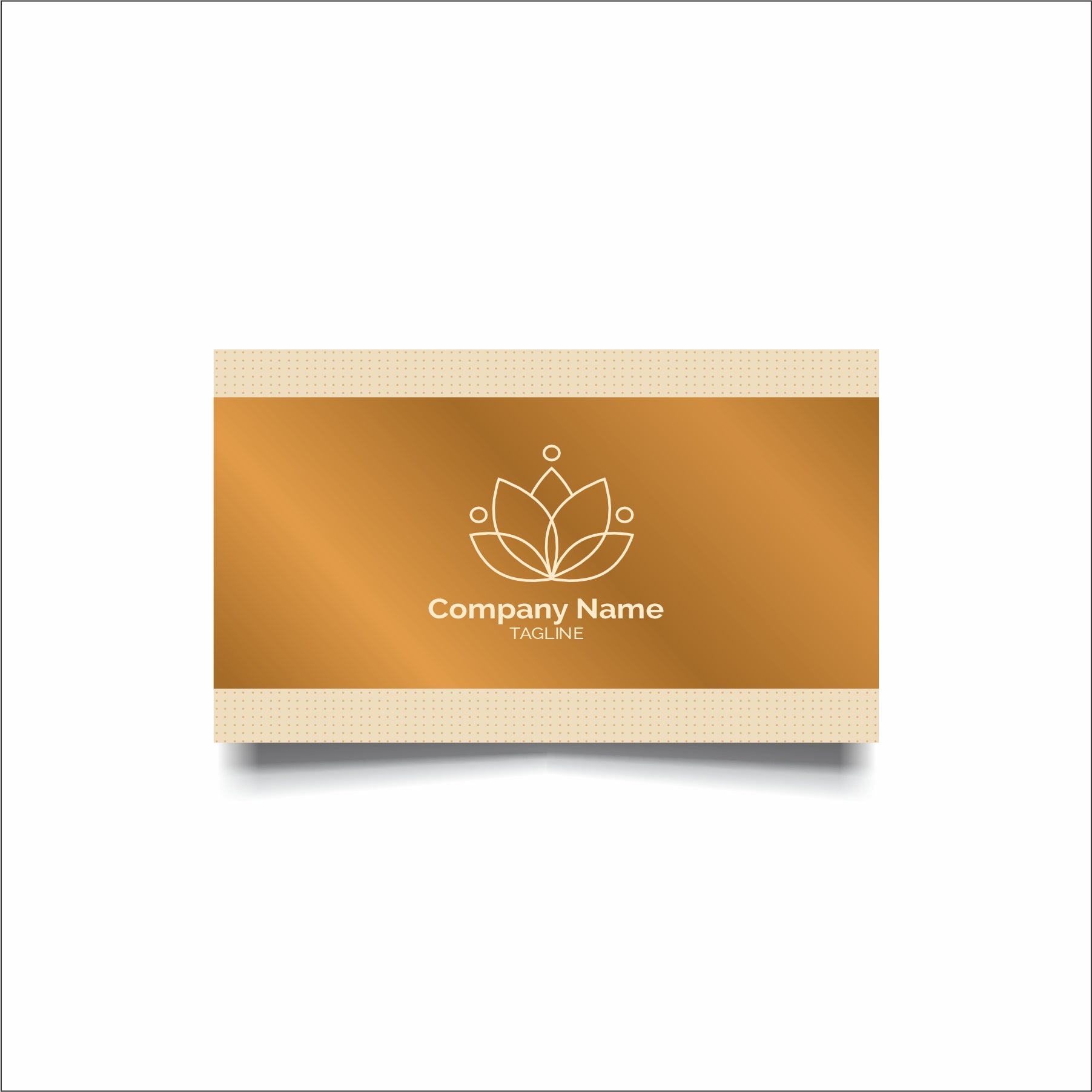 Visiting Card design 073– impressioncart