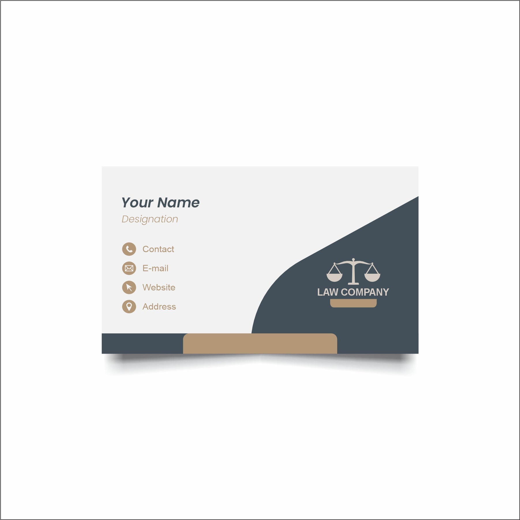 Visiting Card design 099– impressioncart